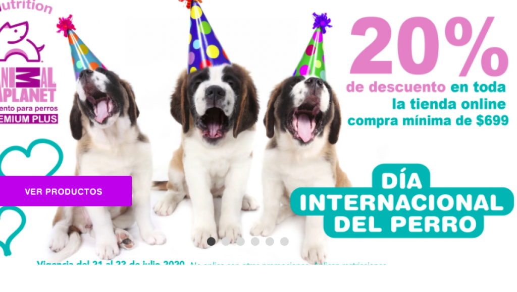 Promoción por el Día Internacional del Perro en tiendas Animal Planet ...